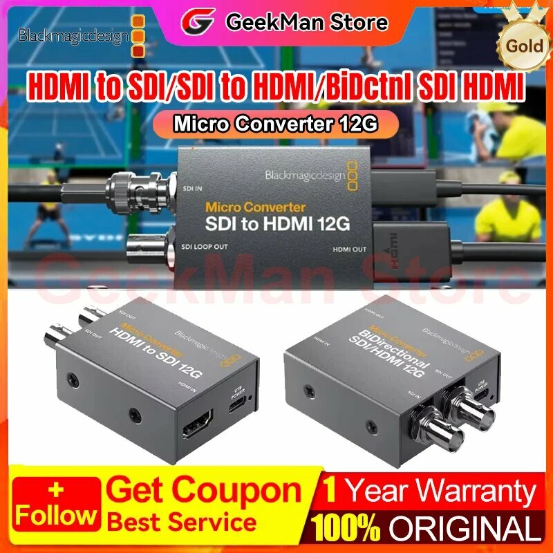 Blackmagic Design Micro Converter BiDirectional SDI/HDMI 12G — фото 1