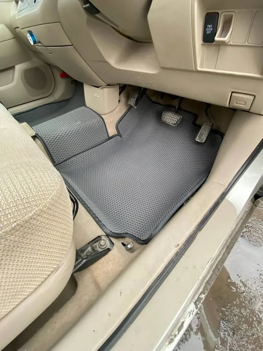 EVA Коврики с бортами Toyota Raum 20 2003-2011 Тойота Раум 2. Ева ковры с бортиками