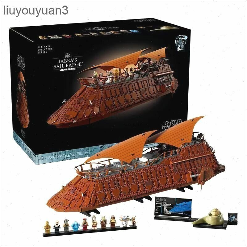 Star Wars Большой галеон Джаббы Конструктор для мальчиков