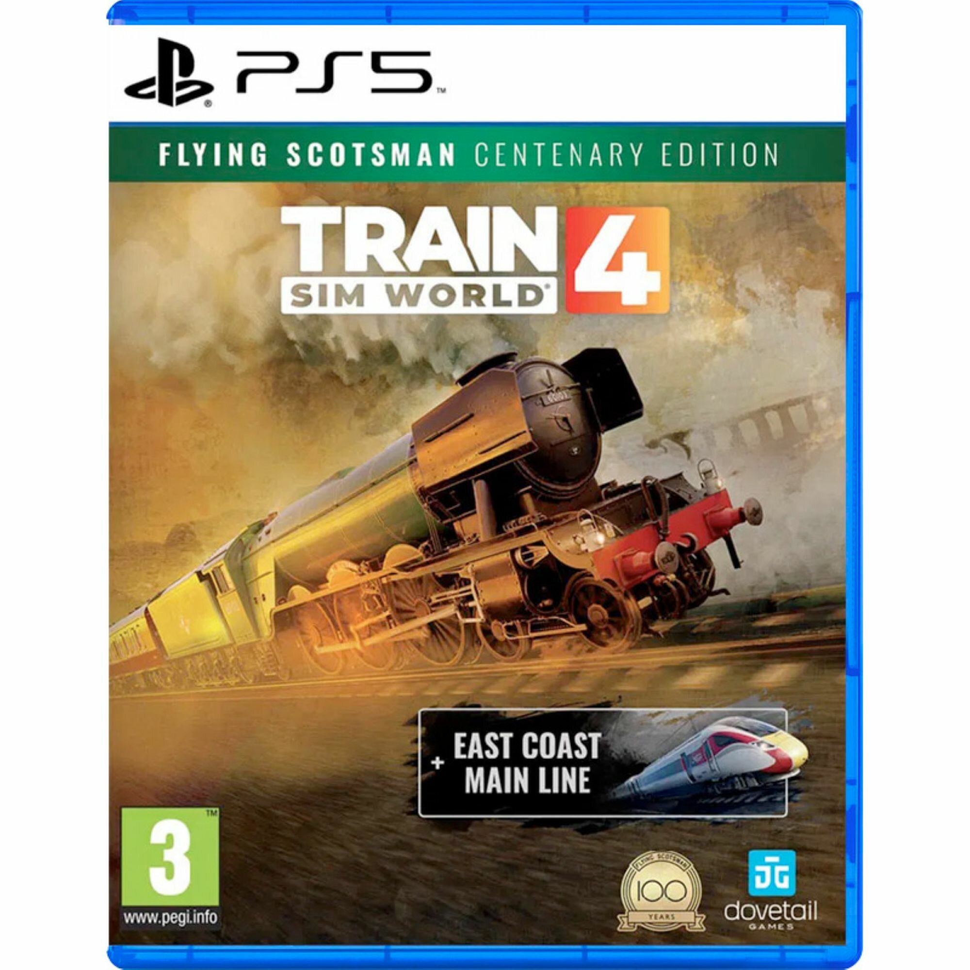 Train Sim World 4: Flying Scotsman Centenary Edition (русские субтитры) (PS5)