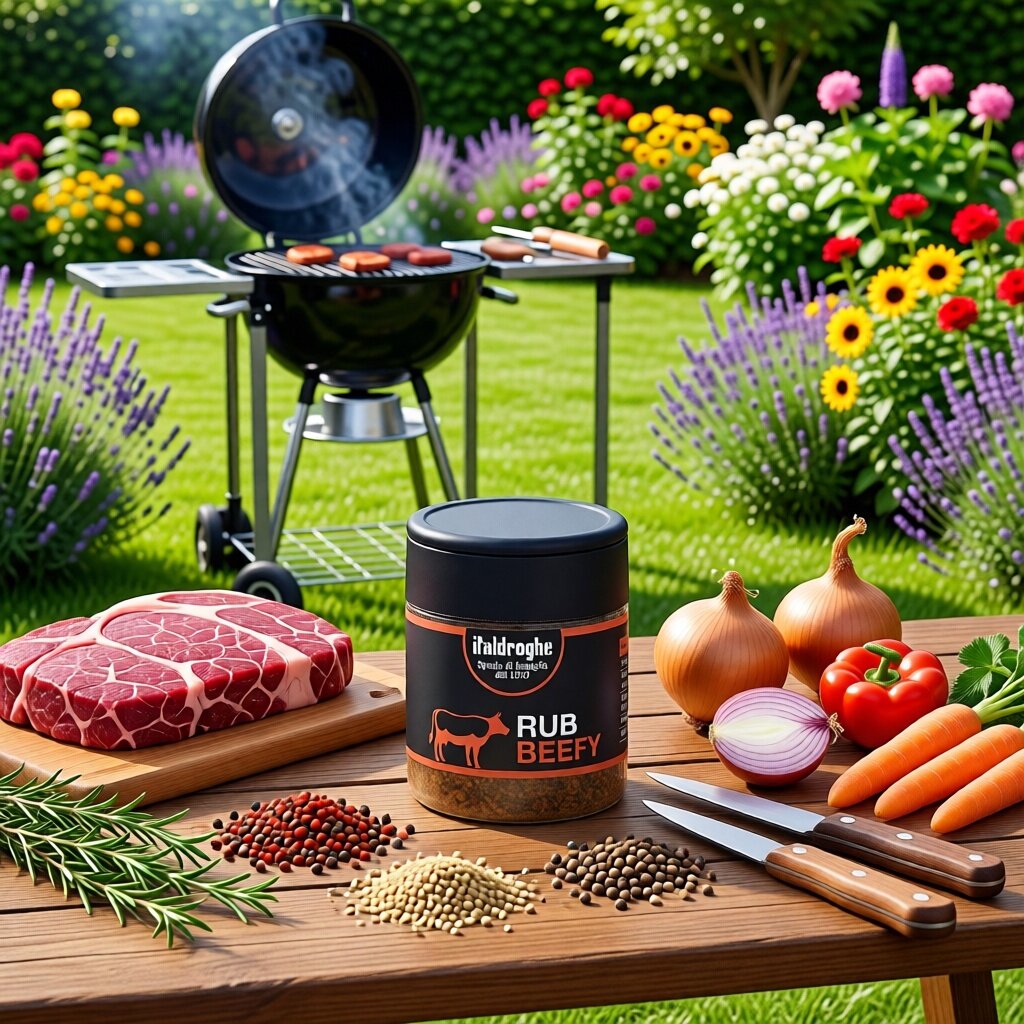 Приправа натирка для говядины, Italdroghe, 120 грамм, банка с тремя дозаторами, Италия