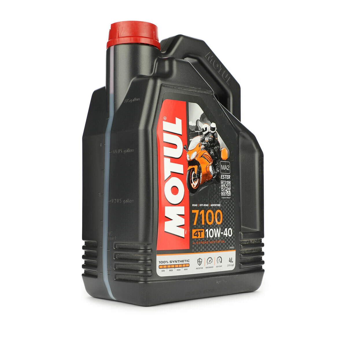 Масло Моторное Motul 7100 4T 10W-40 4Л.(Motul 104092)