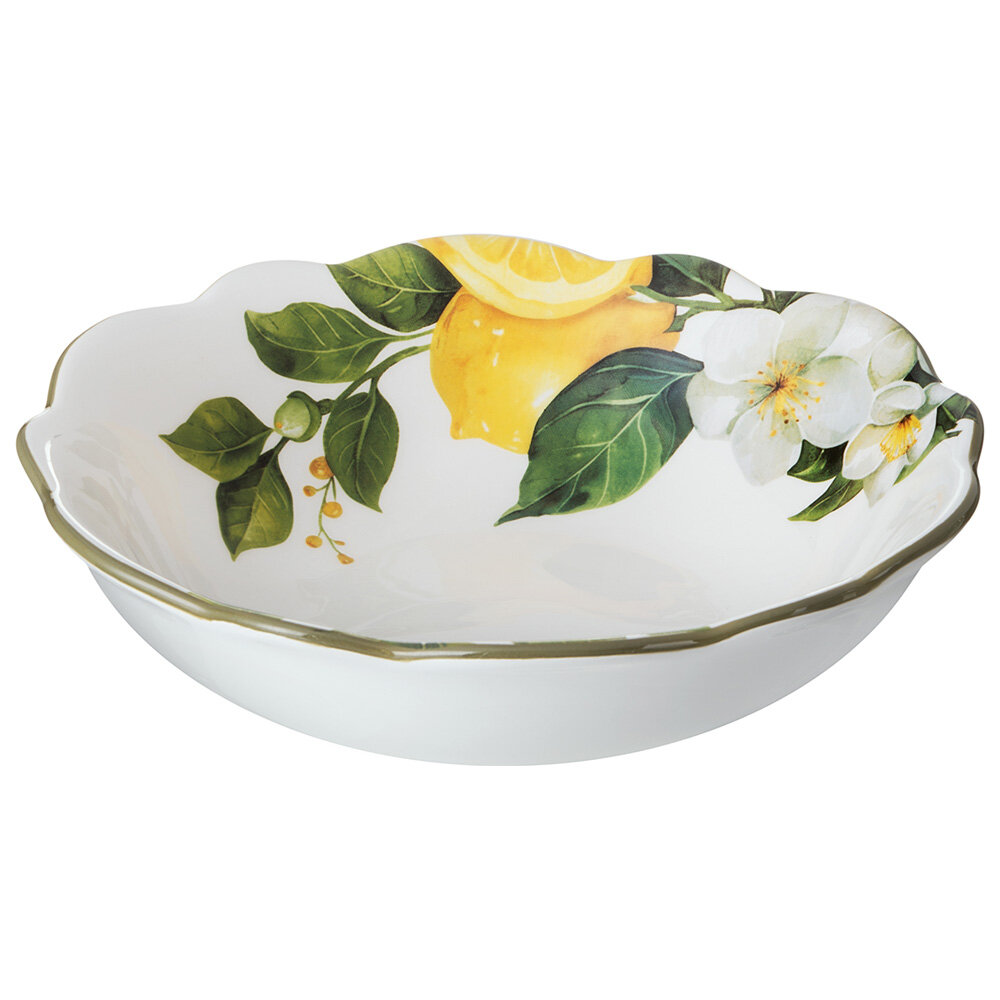 Салатник lefard лемон три 21*6 см 850 мл KSG-358-2397