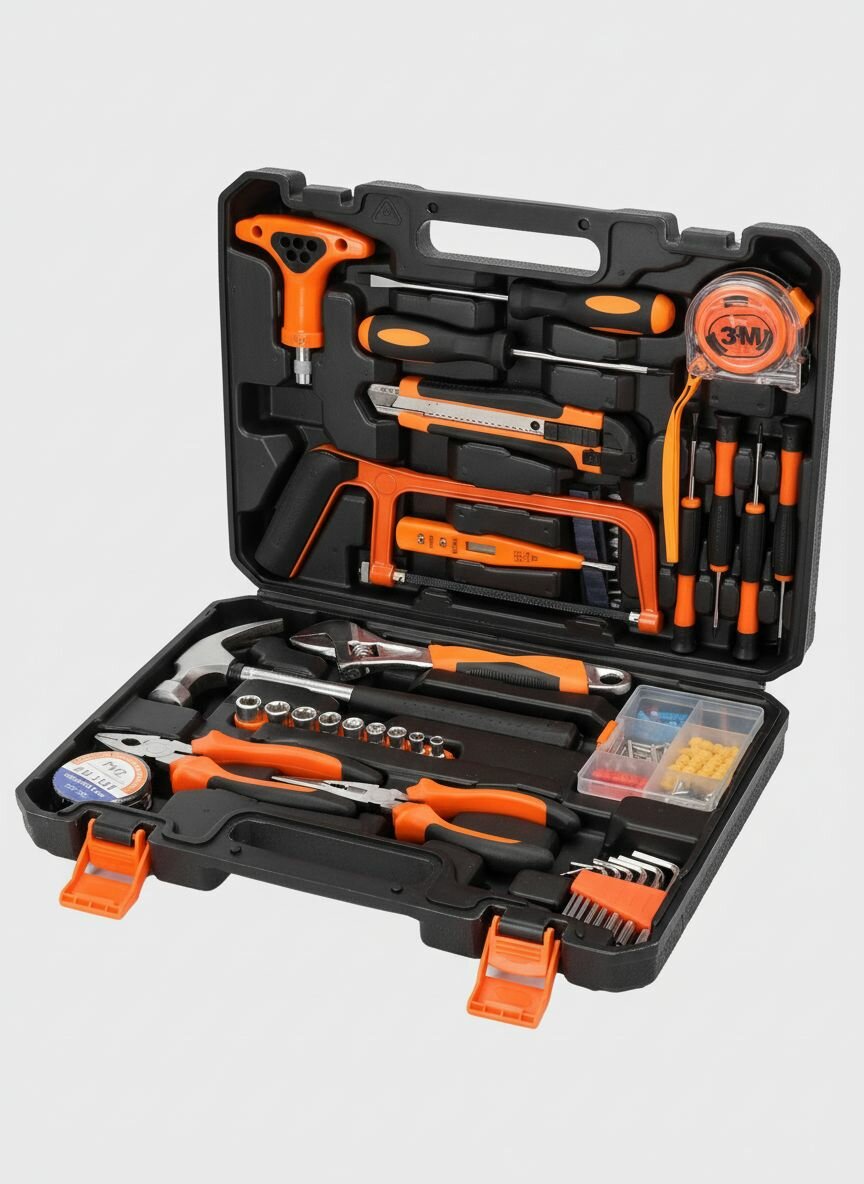 Набор инструментов для дома 82 предмета KAIHOU