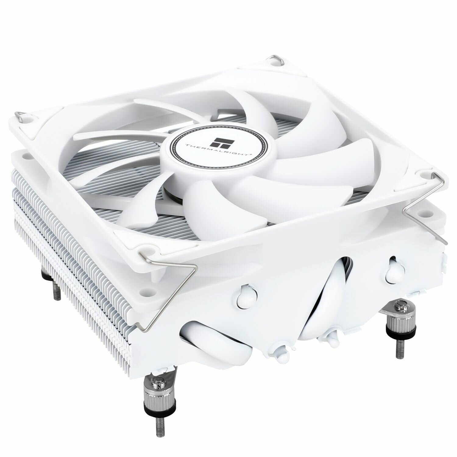 Кулер для процессора Thermalright AXP90-X47 White LGA115X/1200/1700/AM4/AM5 (92mm PWM Fan, медное основание, 4 тепл. трубки 6мм) / TRAXP90X47W