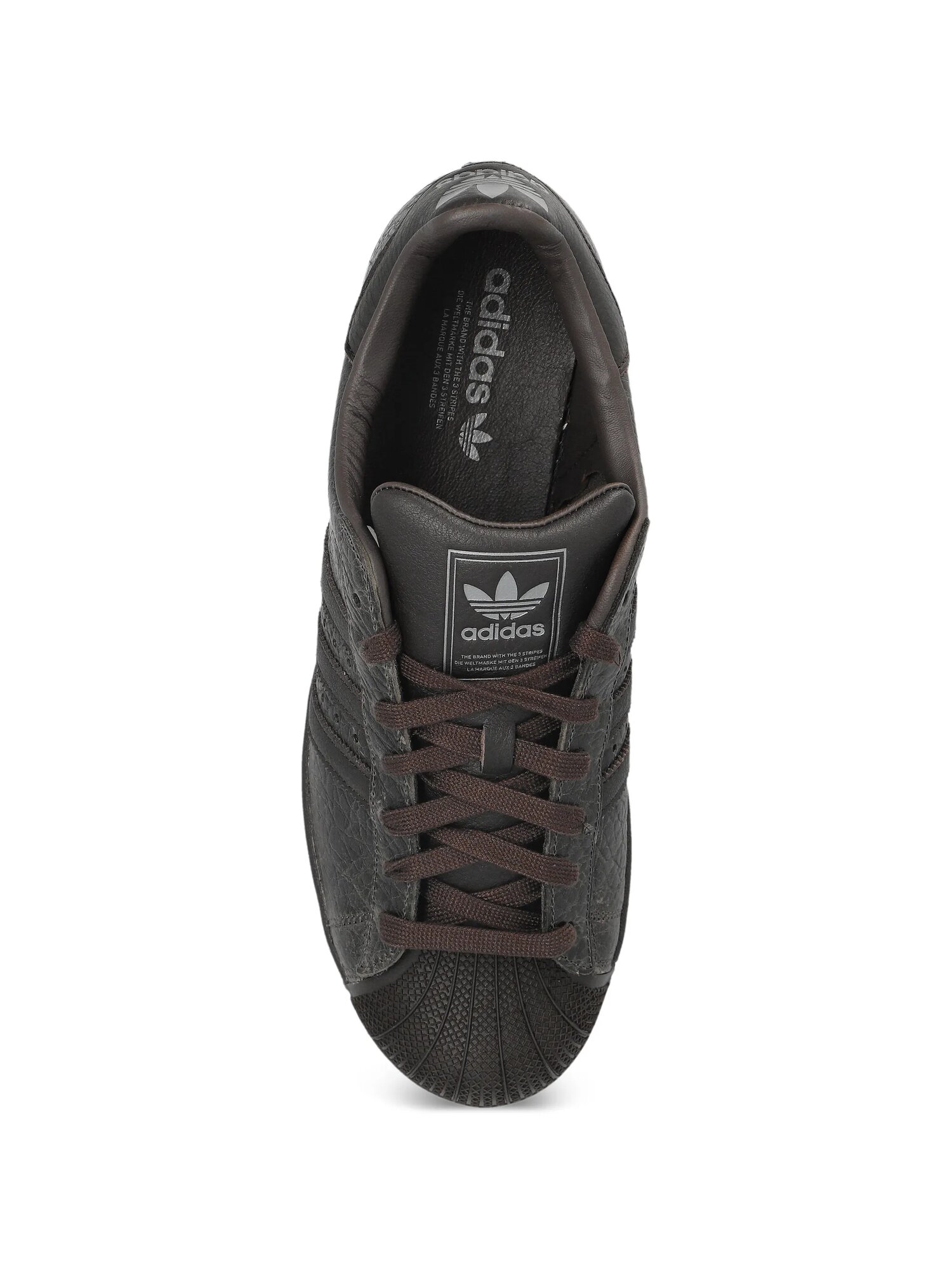 Кроссовки adidas Lace-up sneakers, размер 10.5 US, коричневый/серый/оранжевый — фото 1