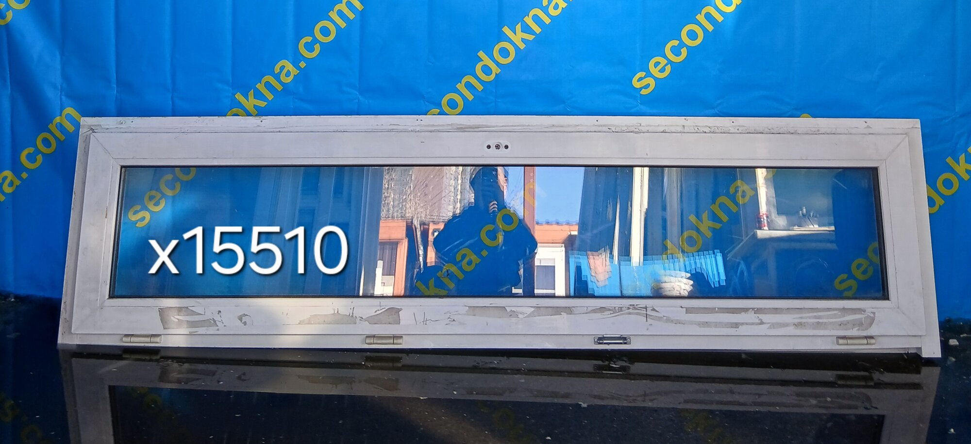 Пластиковое окно Б/У 540(в)х2050(ш)
