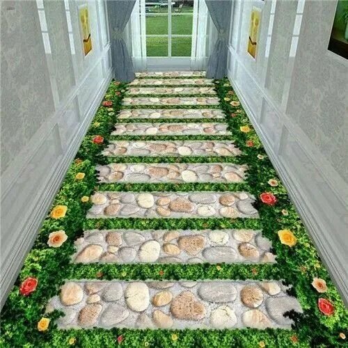 Ковер 90x130 см3D ковер домашняя гостиная спальня нескользящий дверной коврик — фото 1