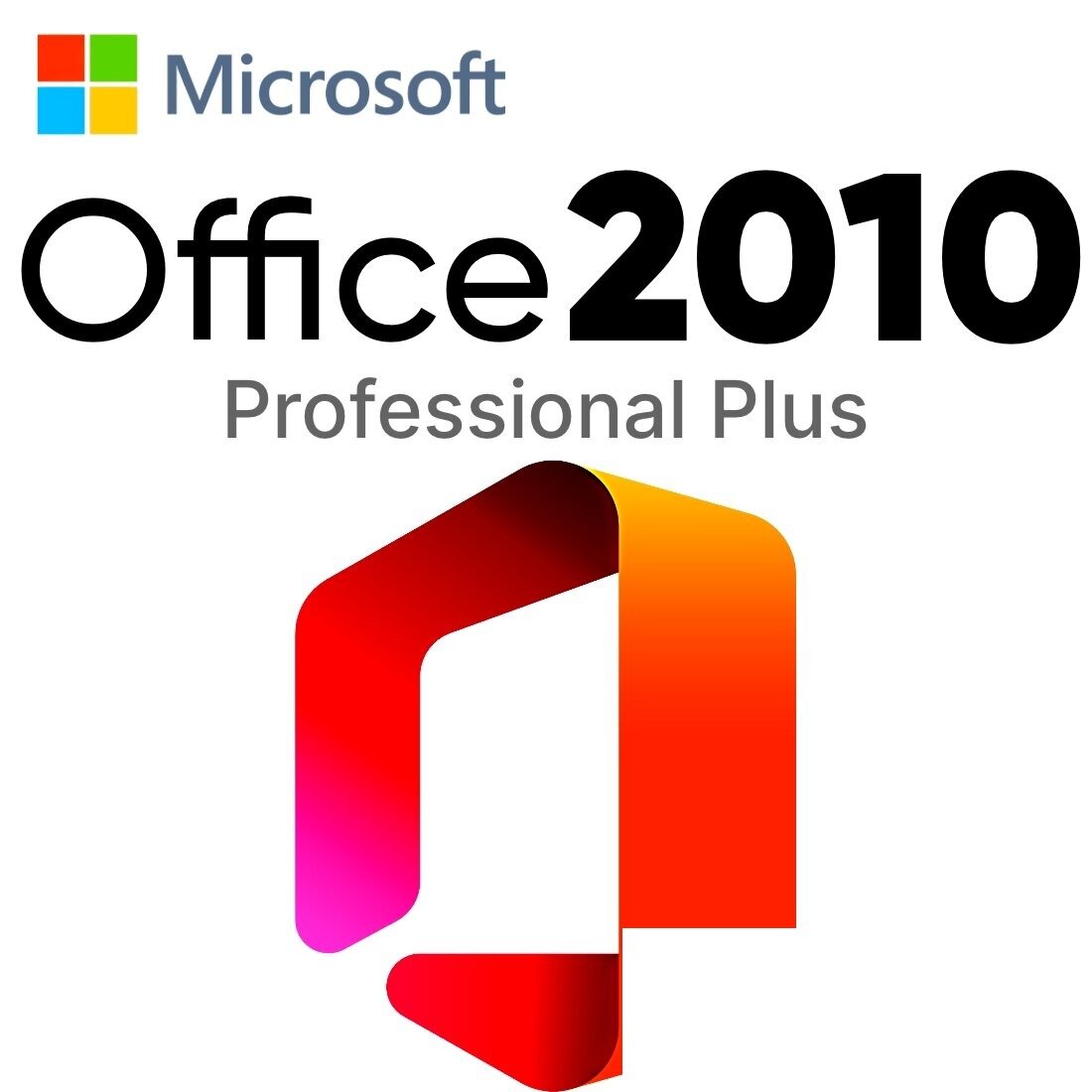 Ключ Microsoft Office 2010 Professional Plus лицензионный ключ активации, русский язык