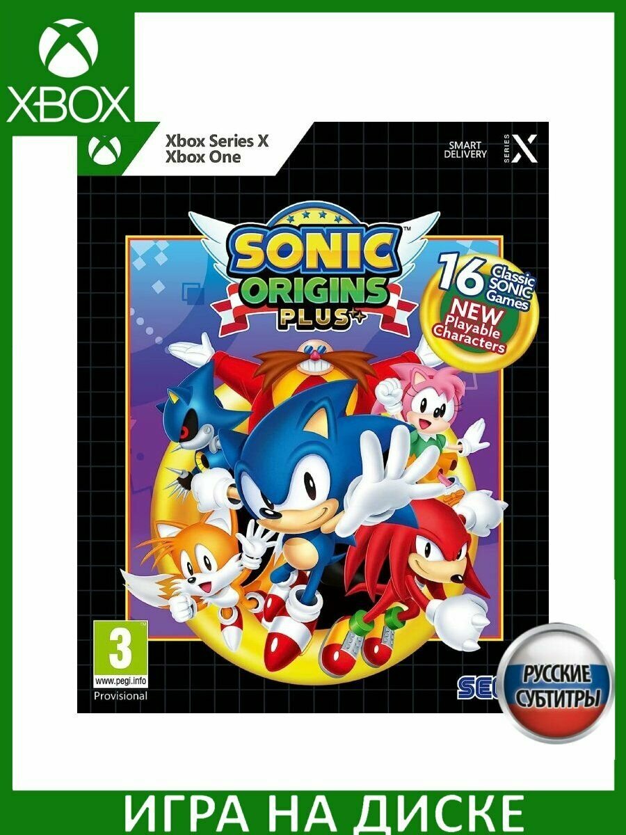 Игра Sonic Origins Plus Русская Версия Артбук (Xbox One Series X)
