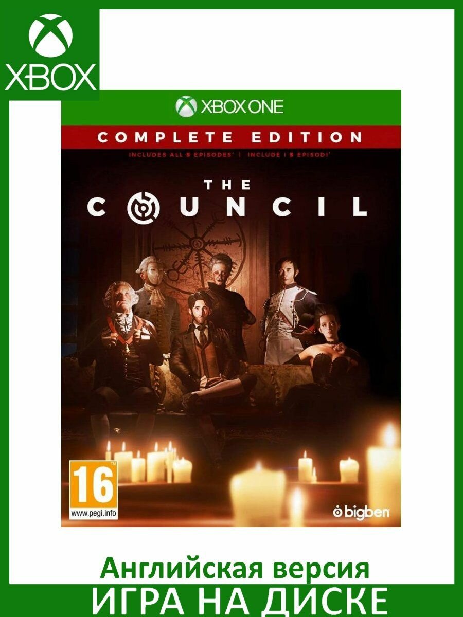 Игра The Council Complete Edition Xbox One Диск на Xbox One Английская версия