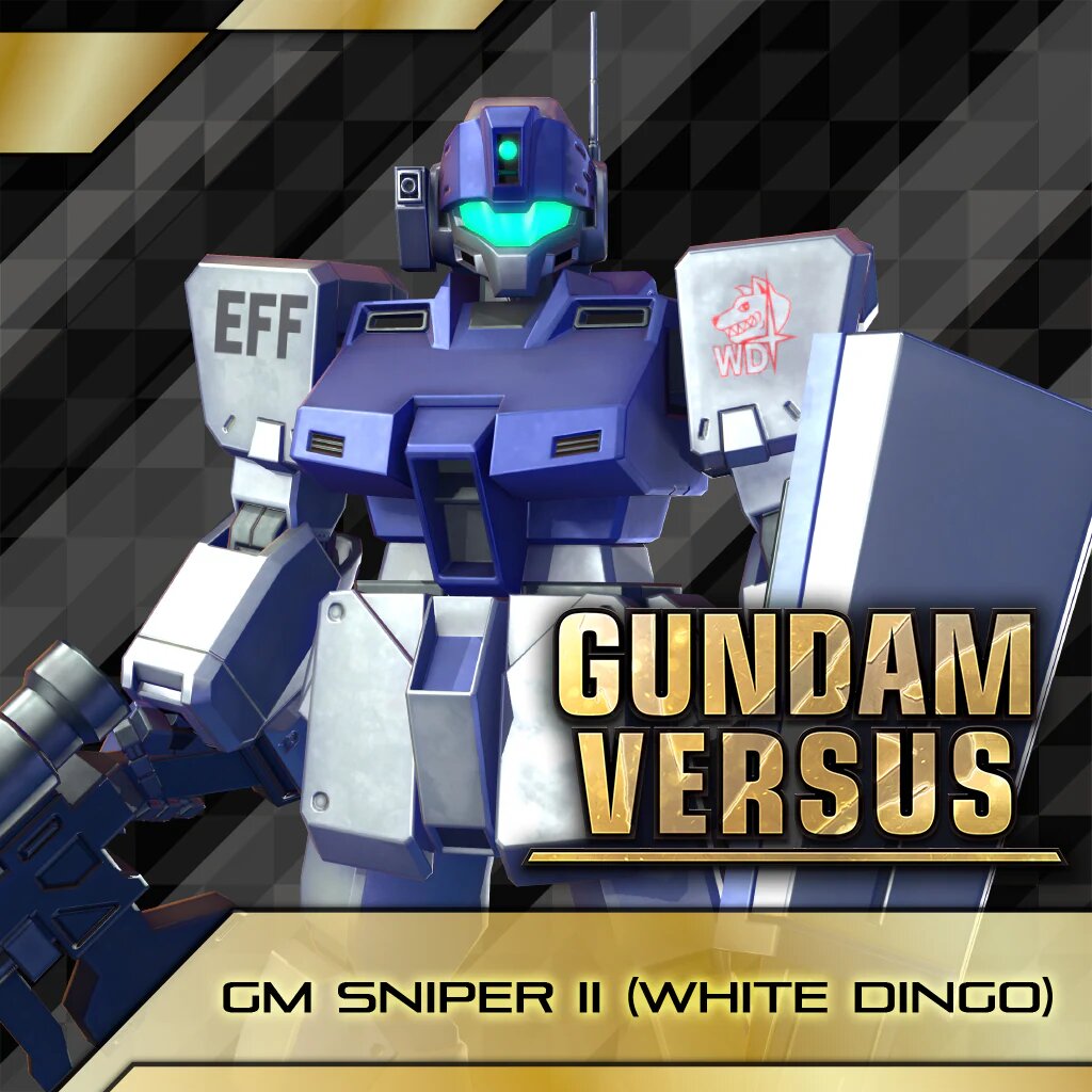 Дополнение GUNDAM VERSUS - GM Sniper II (White Dingo), цифровое издание PlayStation 4, регион Турция / код пополнения баланса