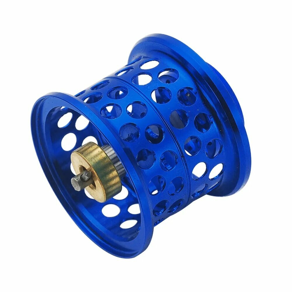 Алюминиевая катушка DAIWA Steez/SS SV/T3/Ryoga 1016/Zillion SV 1016, синяя, 34 мм