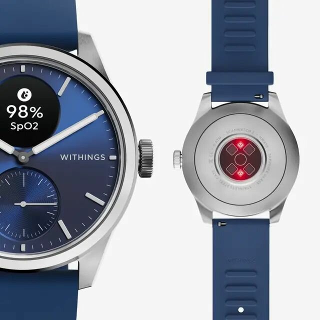 Withings Смарт-часы Scanwatch 2 - Blue — фото 1