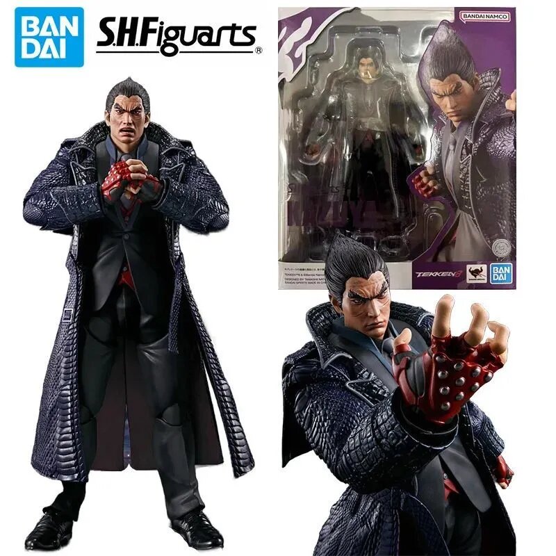 Экшн Фигурка Bandai S.H.FIGUARTS Tekken 8, Казуя Мисима, SHF
