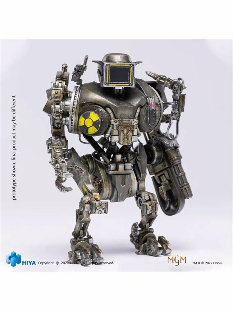 Фигурки HIYA Exquisite Mini Series 1/18 Scale 5 Inch ROBOCOP2 Battle Damage RoboCain Action Figure(Робокоп)