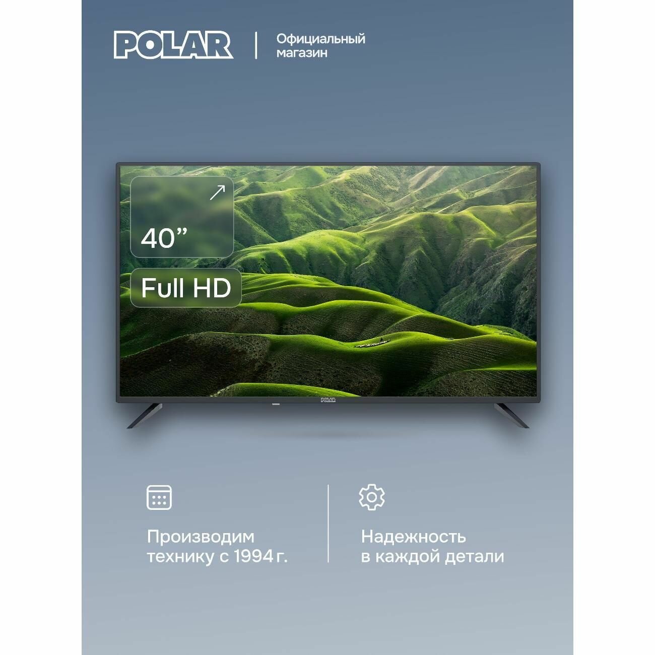 Телевизор Polar P40L32T2C