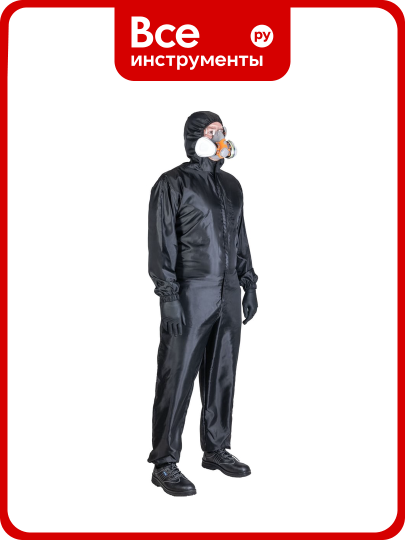 Малярный многоразовый комбинезон Jeta Safety Ninja, размер L/50-52, JPC75-BL-L