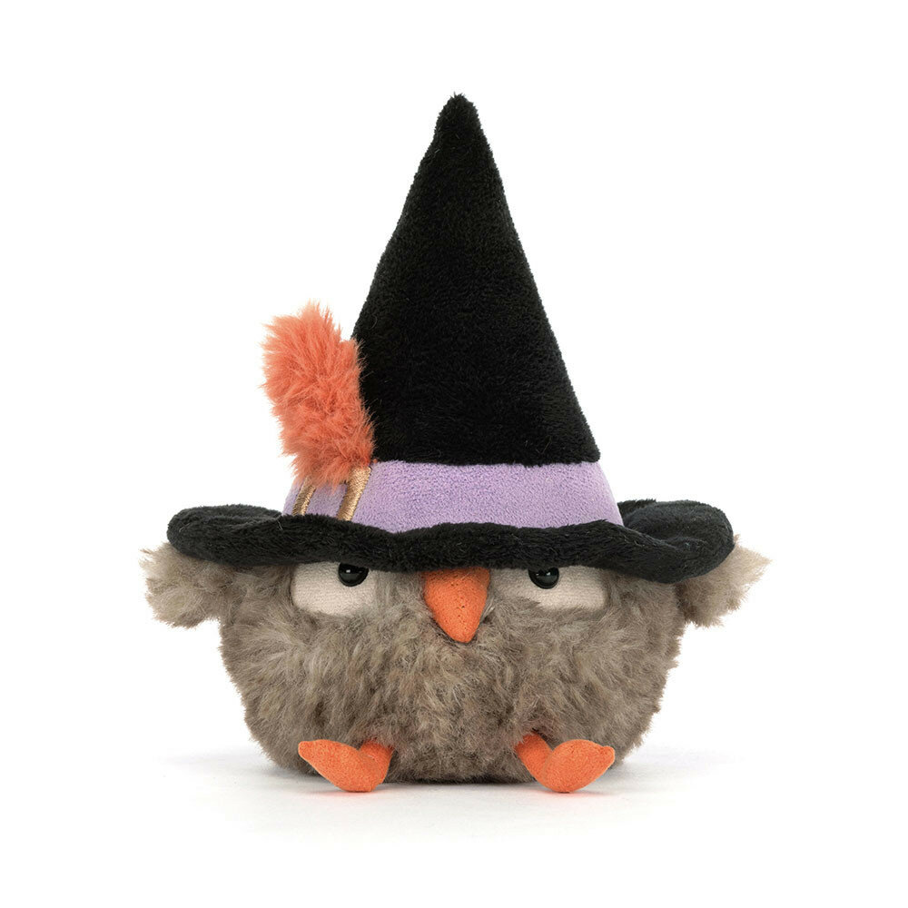Мягкая игрушка Jellycat - Сова Хеккати Хутнайтли, 17 см - OWL3W