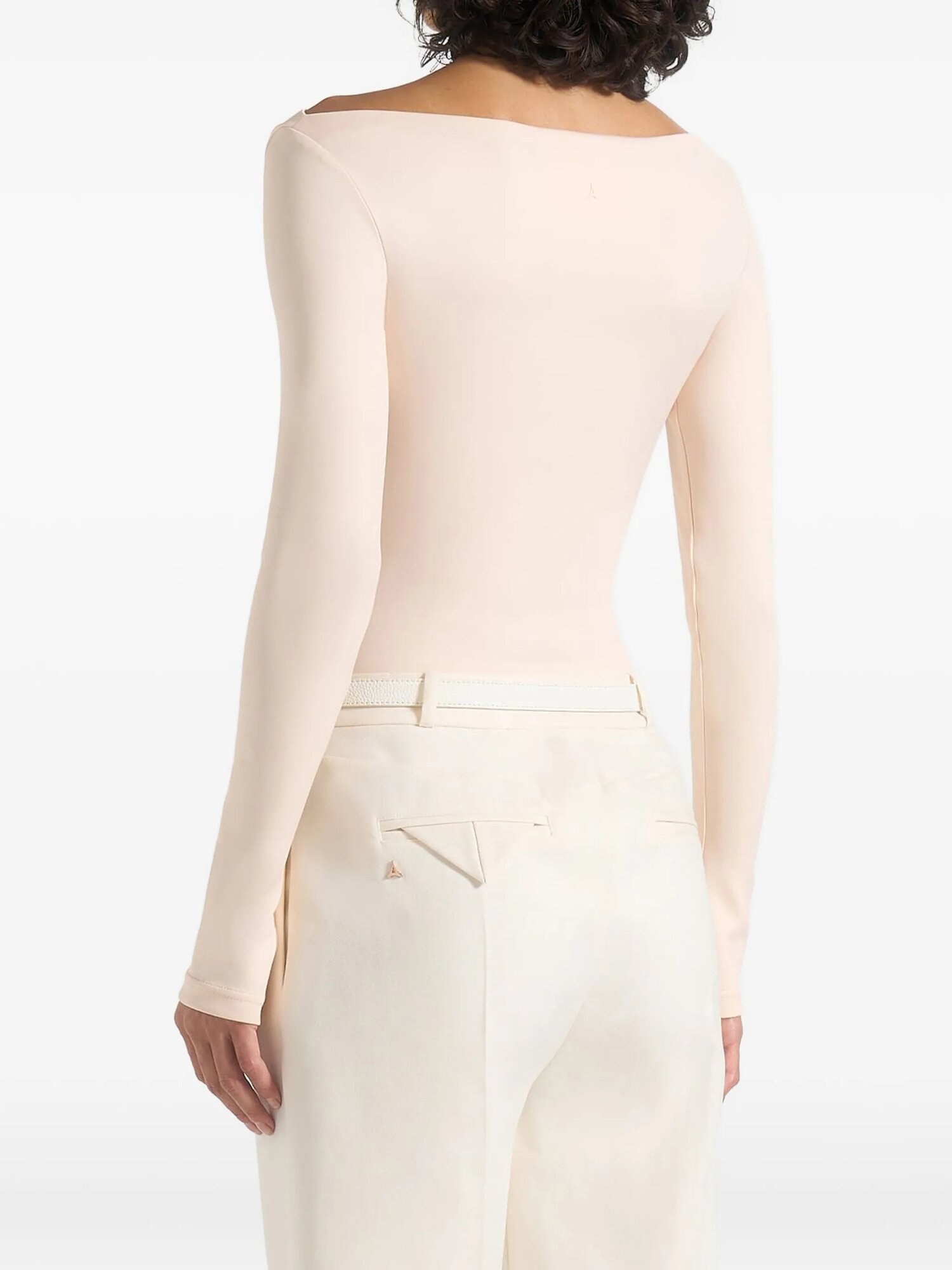 Боди бельевое MANIERE DE VOIR Eva boat-neck bodysuit, размер 8, разноцветный — фото 1