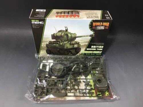 Meng Model WWT-008 WWT British Sherman Firefly (Q) сборная модель танка