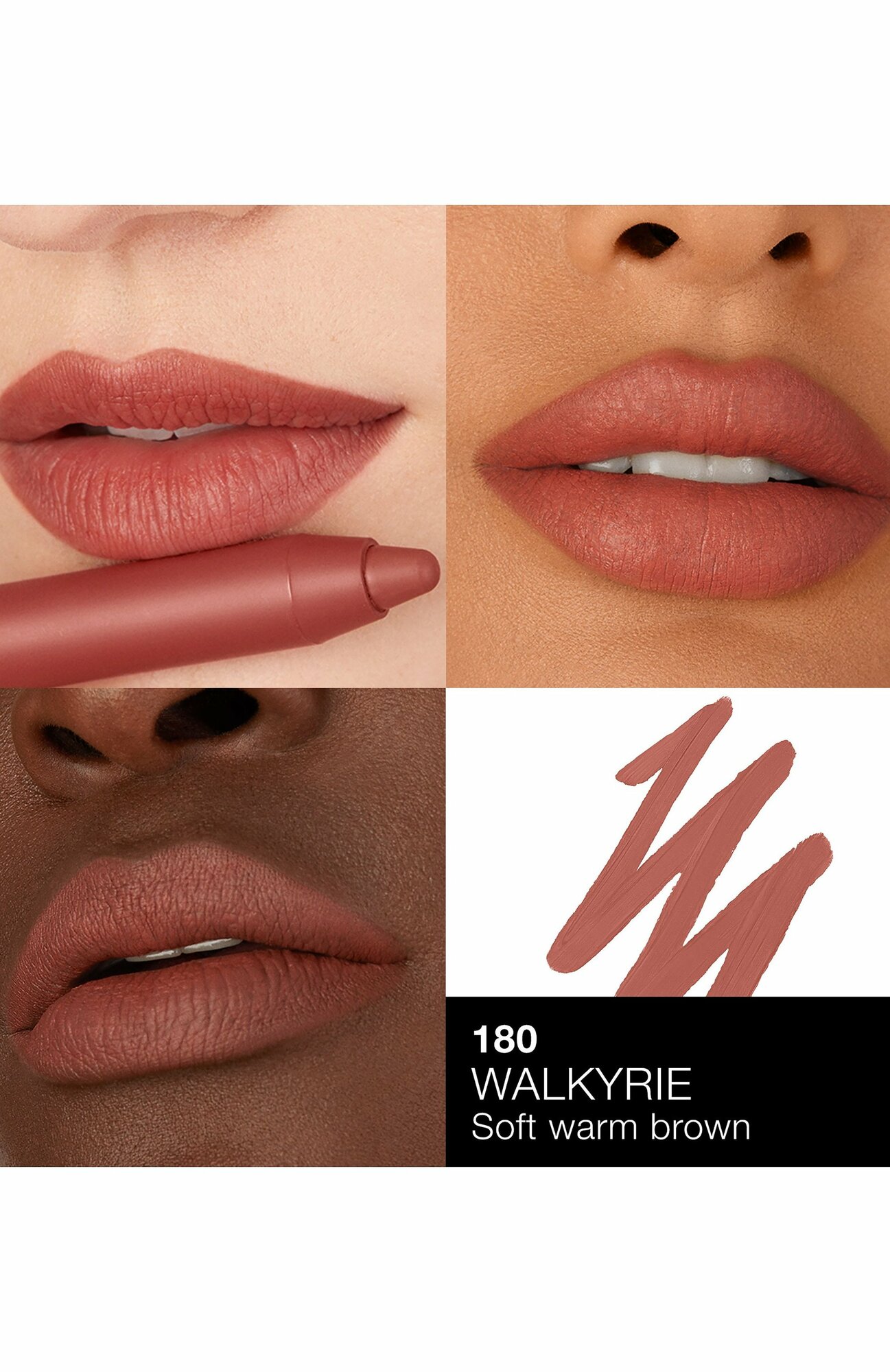 Карандаш для губ Powermatte High-Intensity Lip Pencil, оттенок Walkyrie NARS