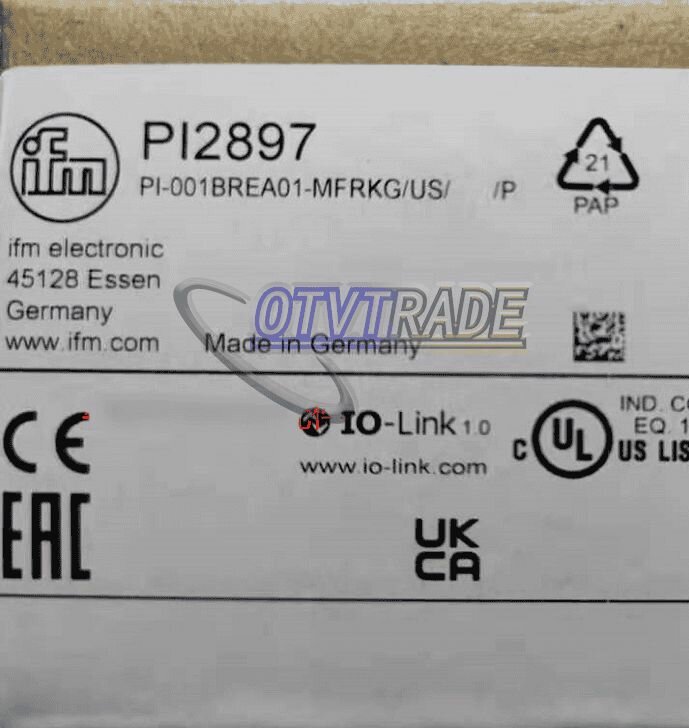 Модуль IFM PI2897 Pressure Sensor — фото 1