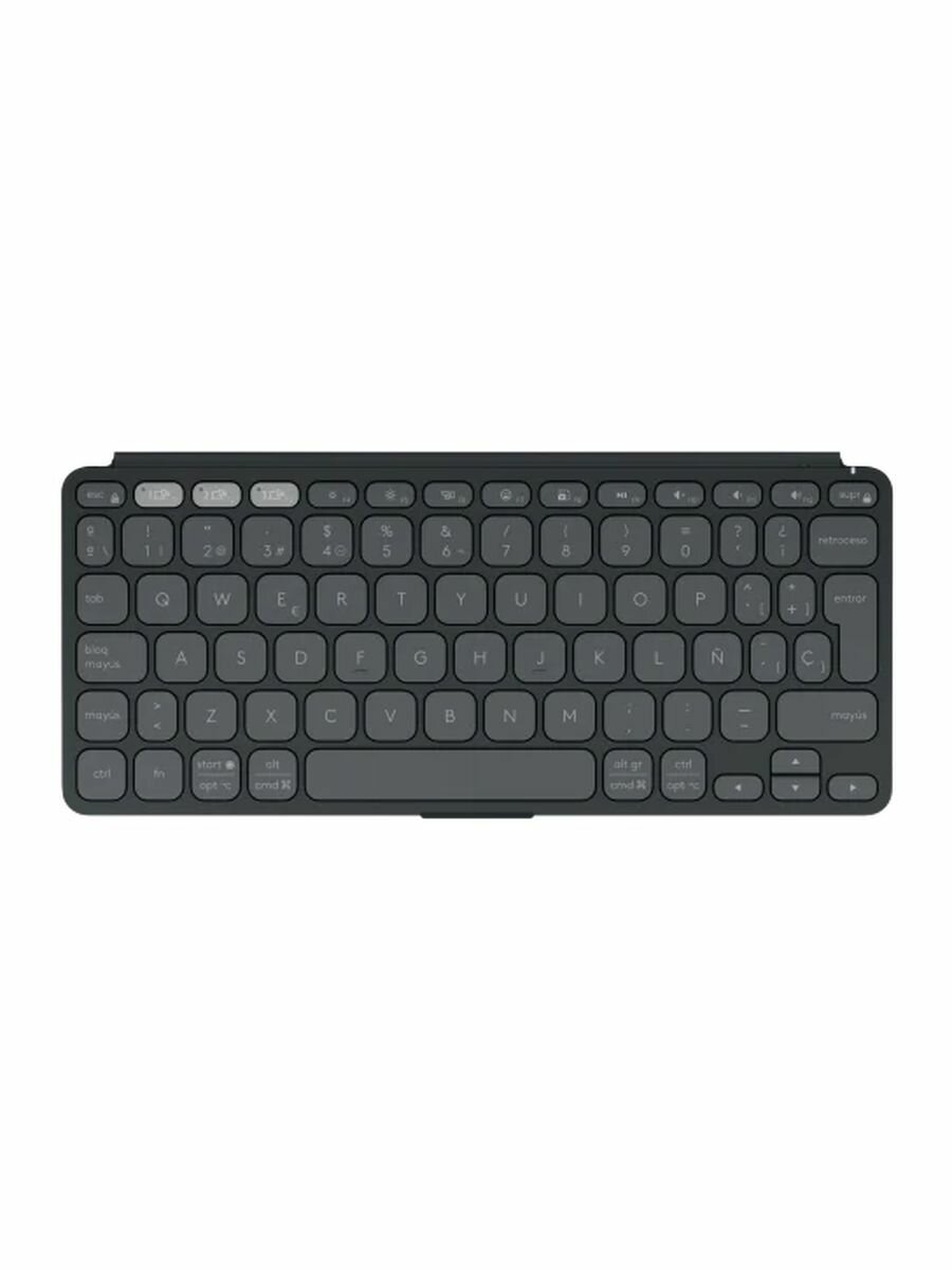 Logitech Keys-To-Go 2 Беспроводная ножничная клавиатура, английская раскладка, графит