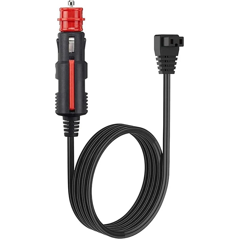 16AWG 12V24V хвостовой автомобильный компрессор с двумя отверстиями, проволока для холодильника, автомобильный немецкий прикуриватель, вилка для холодильника, провод