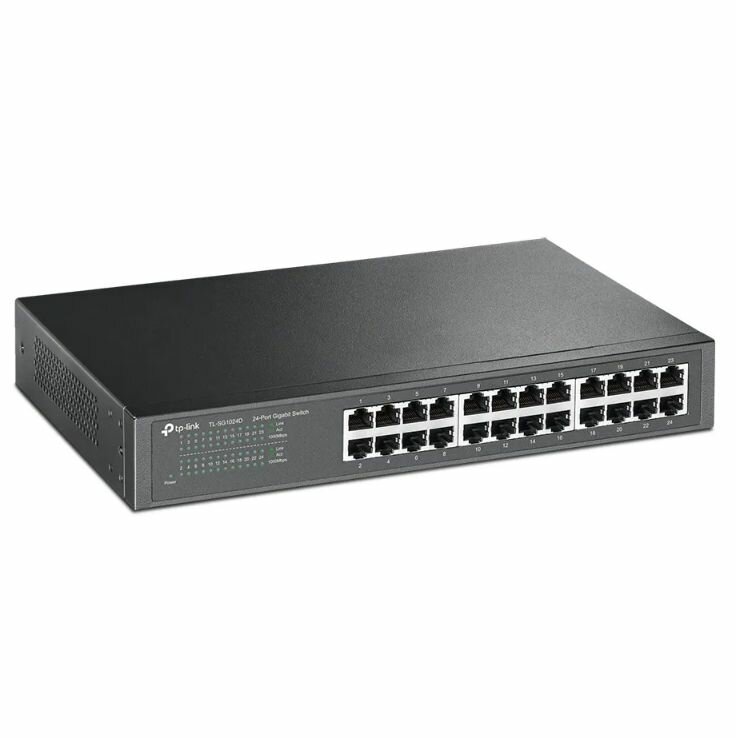 TP-Link TL-SG1024 24-портовый гигабитный монтируемый в стойку коммутатор