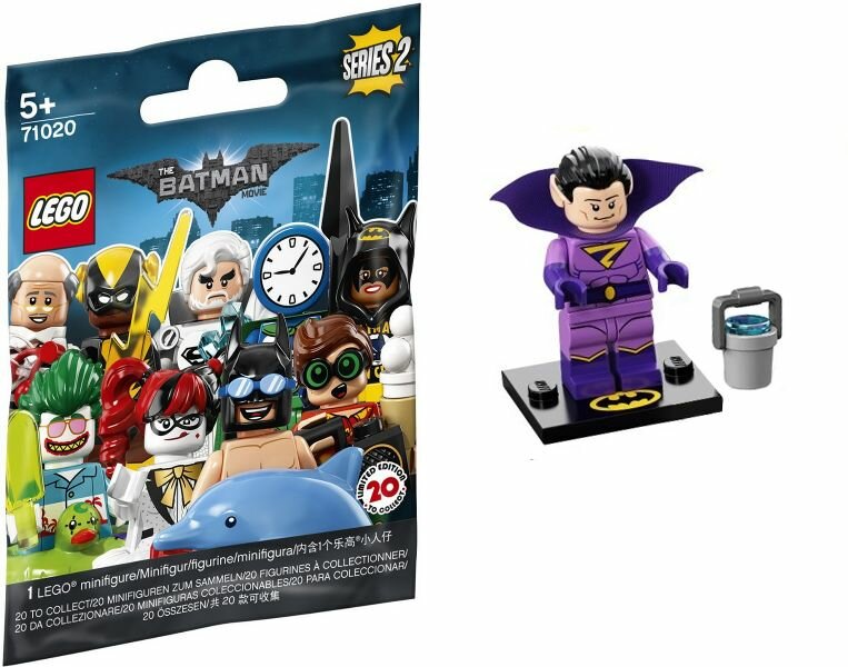 Минифигурка LEGO 71020 Collectible Minifigures: The LEGO Batman Movie - Wonder Twin Zan (coltlbm2-14)