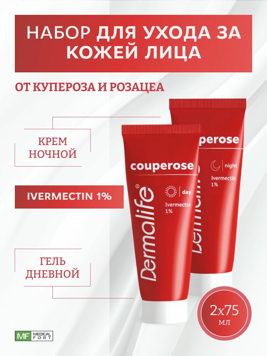Крем для лица по уходу за кожей c розацеа и купероз, покраснений