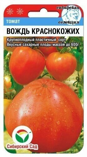 Томат Вождь краснокожих 20 семян, Сибирский сад