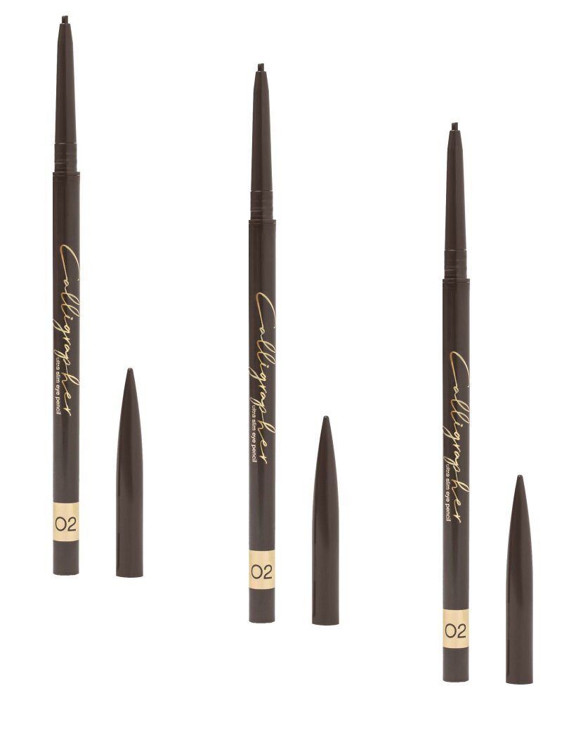 Ультратонкий карандаш для глаз Vivienne Sabo Eyeliner ultra fin “Calligrapher” тон 02 3шт