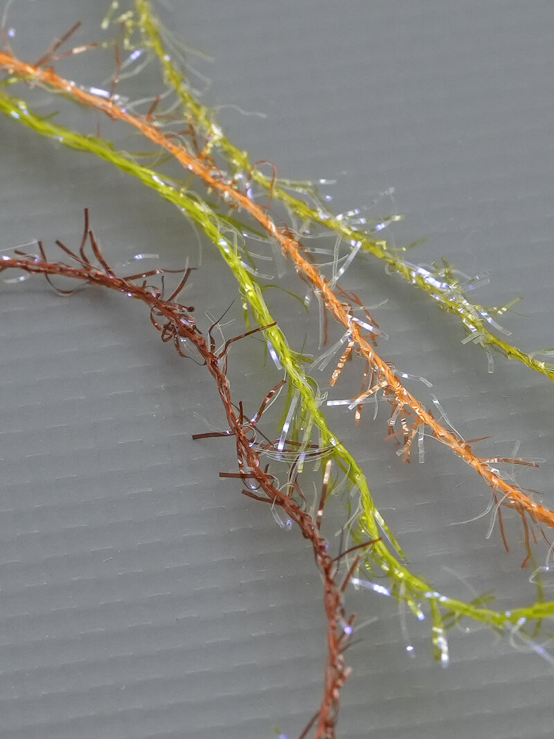 Синель Straggle String Semperfli. Цвет Leaf Green — фото 1