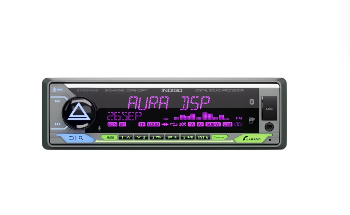 Автомагнитола Aura Indigo-679DSP MkII
