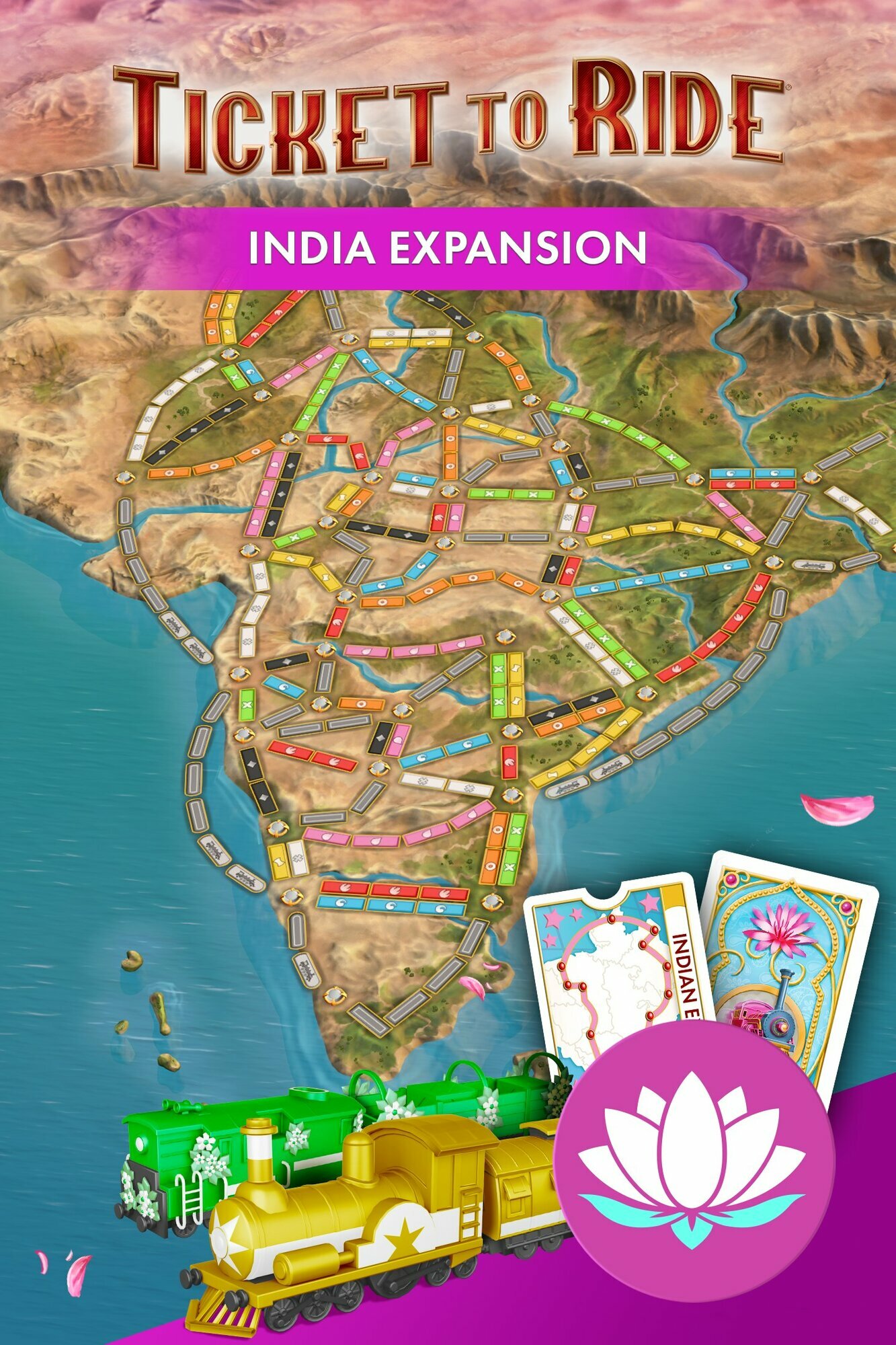 Дополнение Ticket to Ride: India Expansion — Xbox Series X|S, Xbox One — Цифровая версия