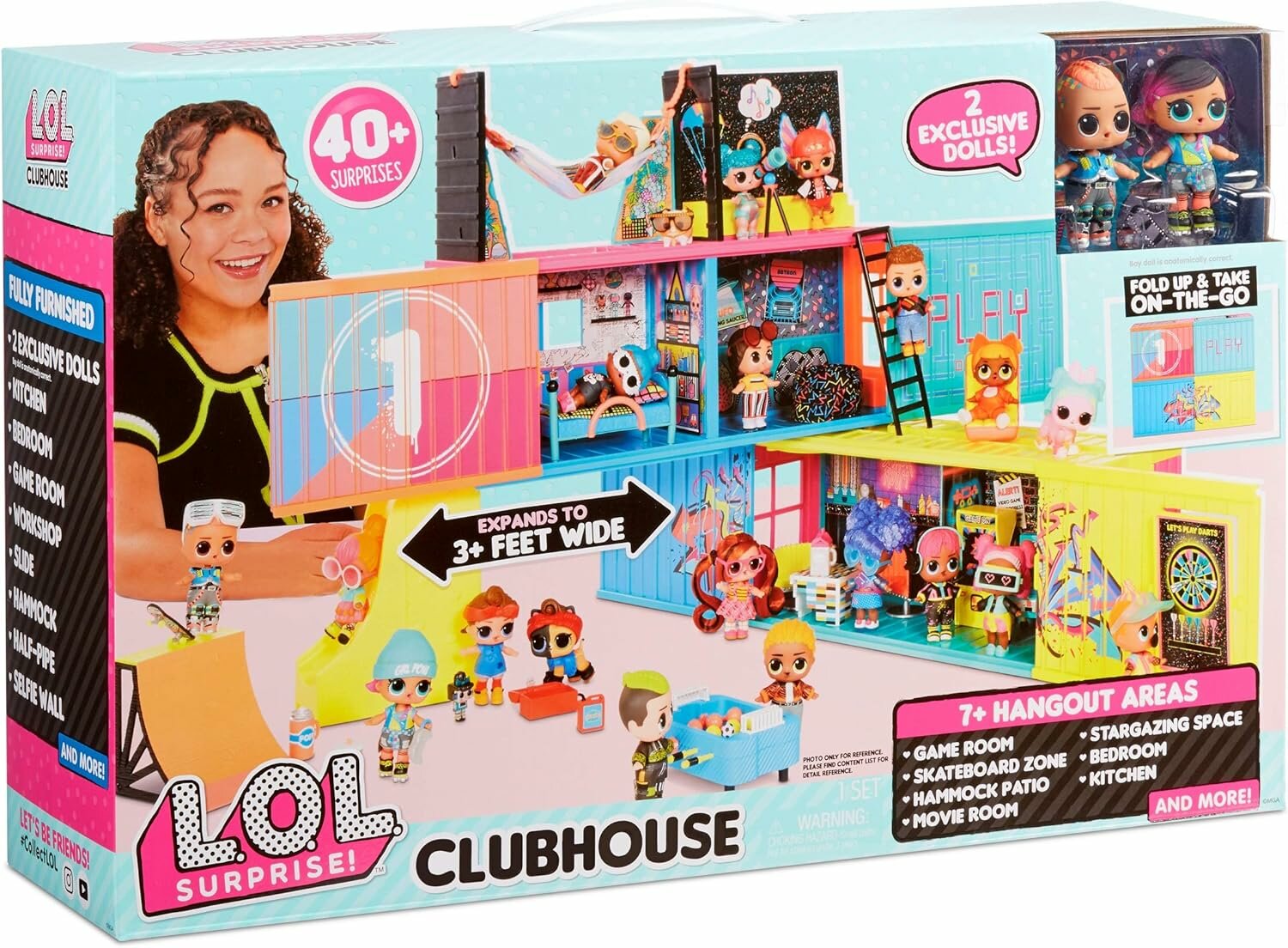 Игровой набор Лол Клубхаус Clubhouse 40 сюрпризов 429869