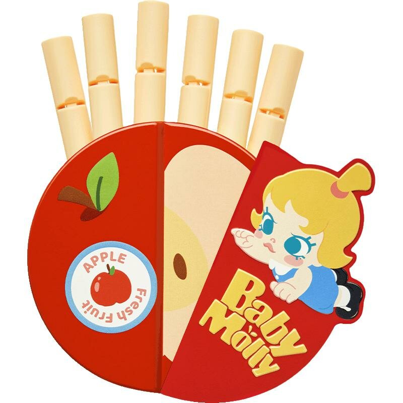 Коллекционная игрушка-сюрприз унисекс POP MART Baby Molly Fruity Scent, Confirmed-Apple Guardian (Open)
