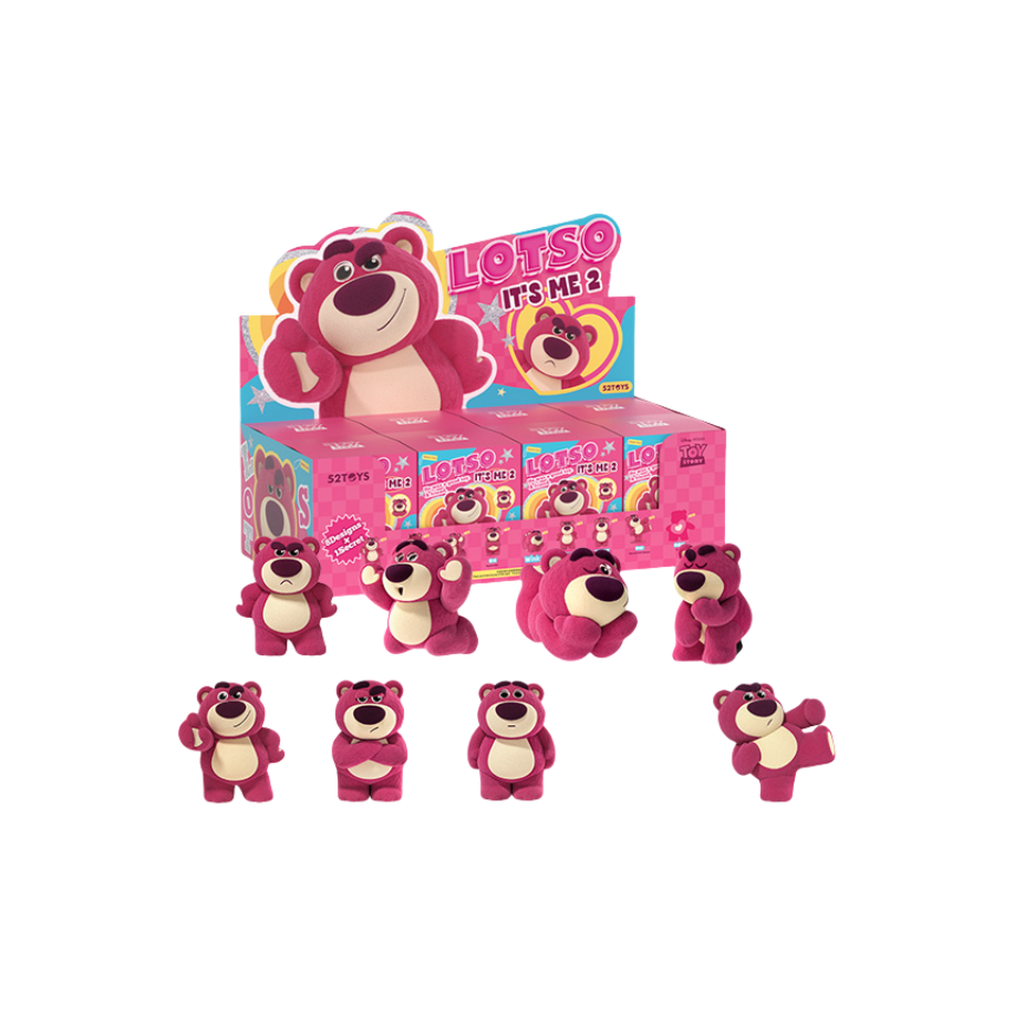 52TOYS x Disney История игрушек IT'S ME 2 Лотсо Секретные боксы, Full Box 8 шт.