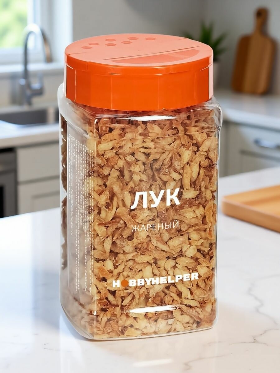 Лук жареный хрустящий (100 г) для хот-догов HOBBYHELPER
