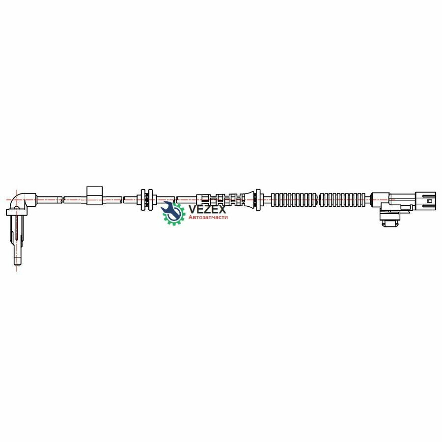 STARTVOLT VS-ABS0505 Датчик ABS для а/м Chevrolet Aveo (11-)/Cobalt (13-) задн. прав. (VS-ABS 0505)