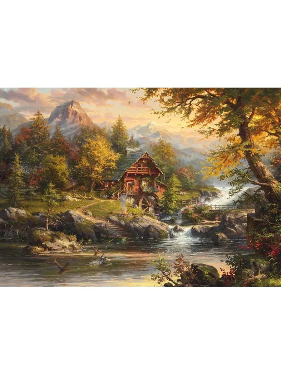 Пазл Б. Кота Летний домик, 1000 дет. художники