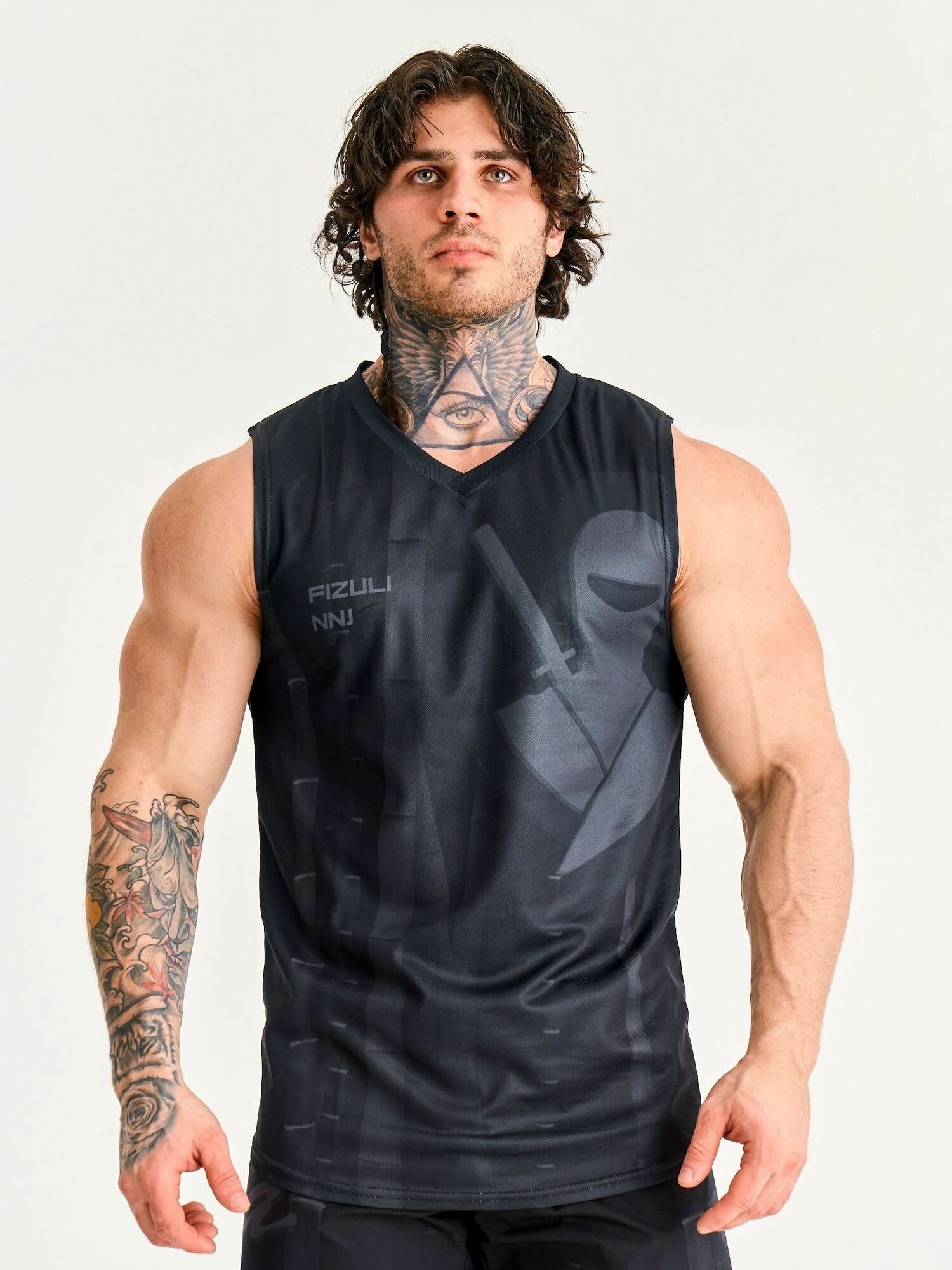 Майка спортивная V-NECK