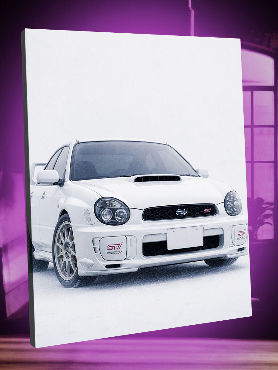 Интерьерная картина Subaru WRX STI Blobeye
