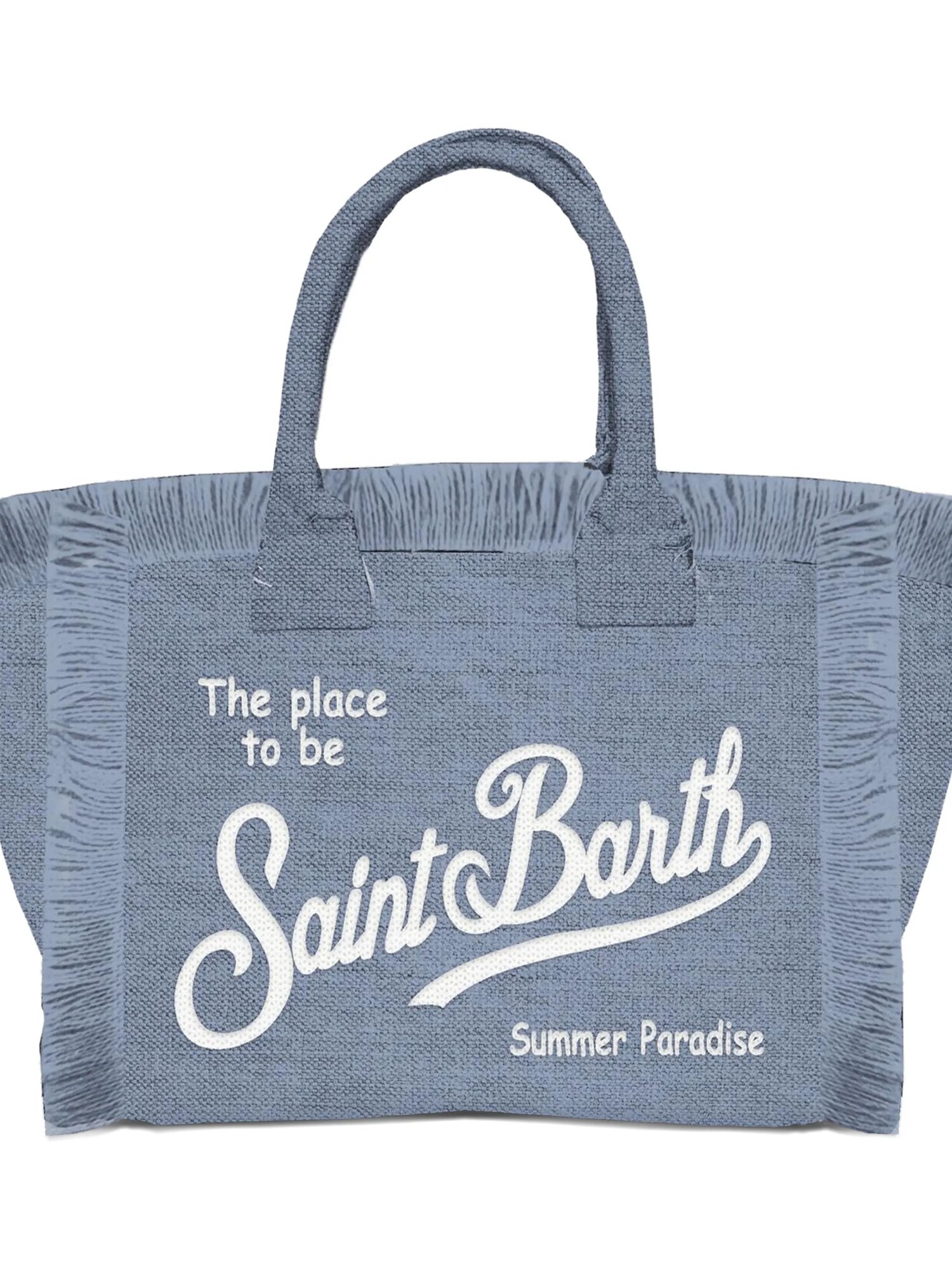Сумка MC2 Saint Barth Fringed-trim tote bag — фото 1