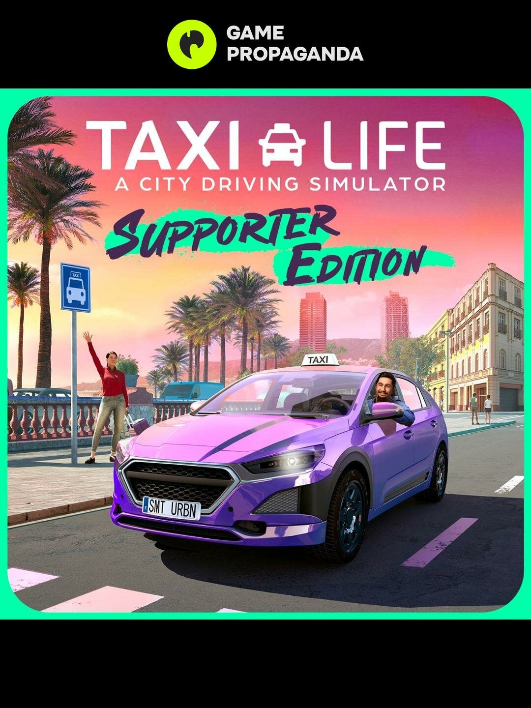 Игра Taxi Life - Supporter Edition PS5 + 151 TRY на баланс PSN. Турция. Цифровая версия