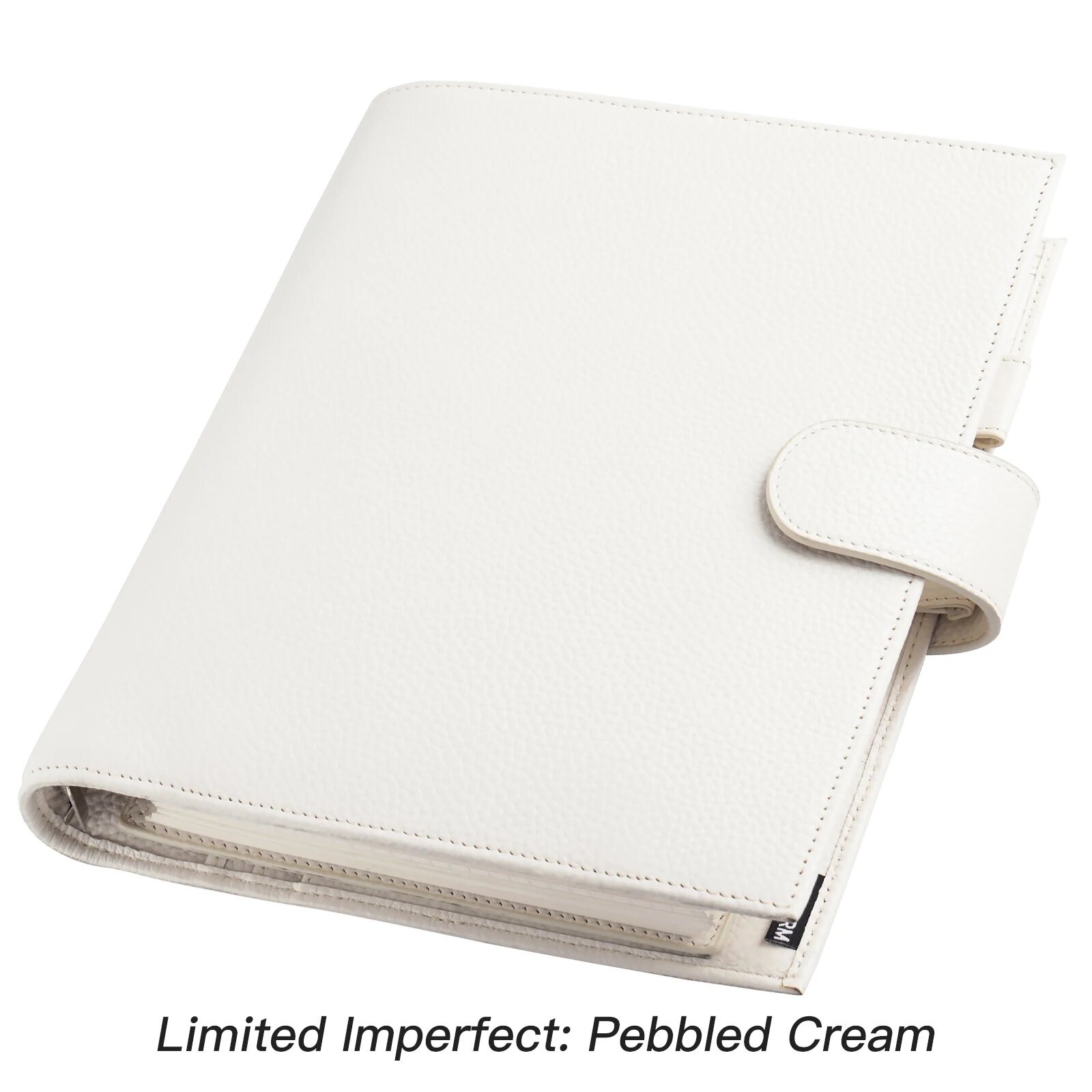 Блокнот A5 Imperfect Moterm Luxe 2.0, Белый, Pebbled Cream