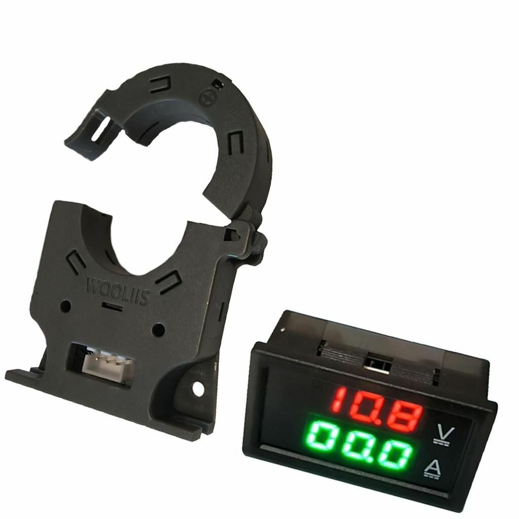 Hall Ammeter Voltmeter DC5-100V 100A 400A Монитор батареи монитор аккумулятора, 400A