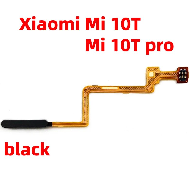 Оригинальный сканер отпечатков пальцев для Xiaomi Mi 10T lite Mi 10T Mi 10T pro, сканер отпечатков пальцев, сенсорный ID, подключение материнской платы, Главная Кнопка, гибкий кабель